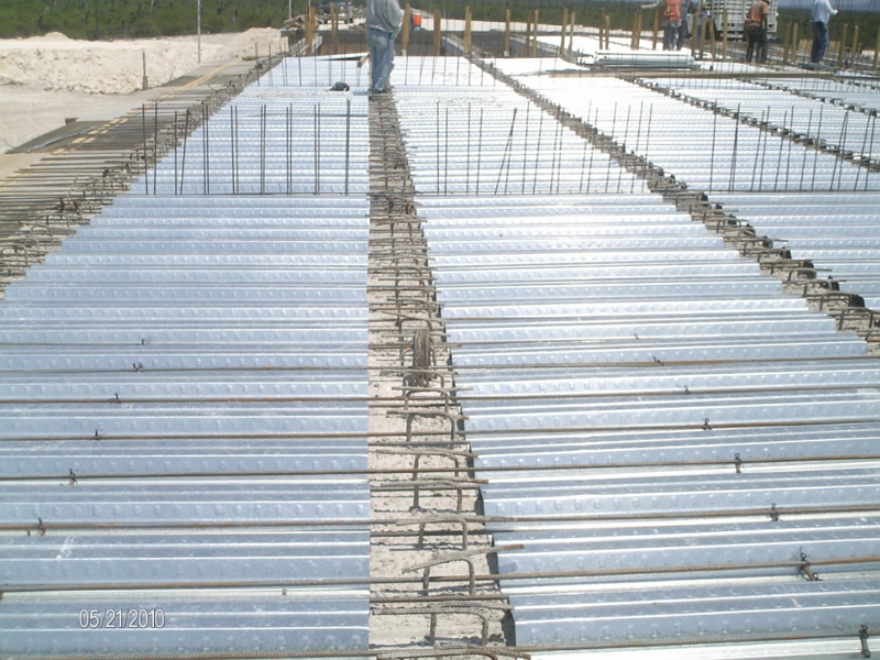 Entrepiso metálico Losacero México : Techos Querétaro | Construex